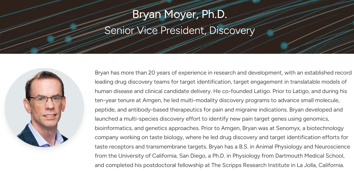 BIOTECH (136) Latigo Biotherapeutics: Non-Opioid Pain Medicine – Nav1.8 ...